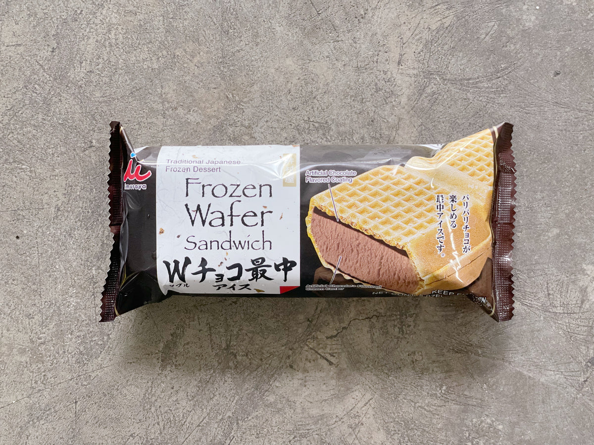 Imuraya Choco Monaka (Chocolate Ice Cream Sandwich) – Zairyo