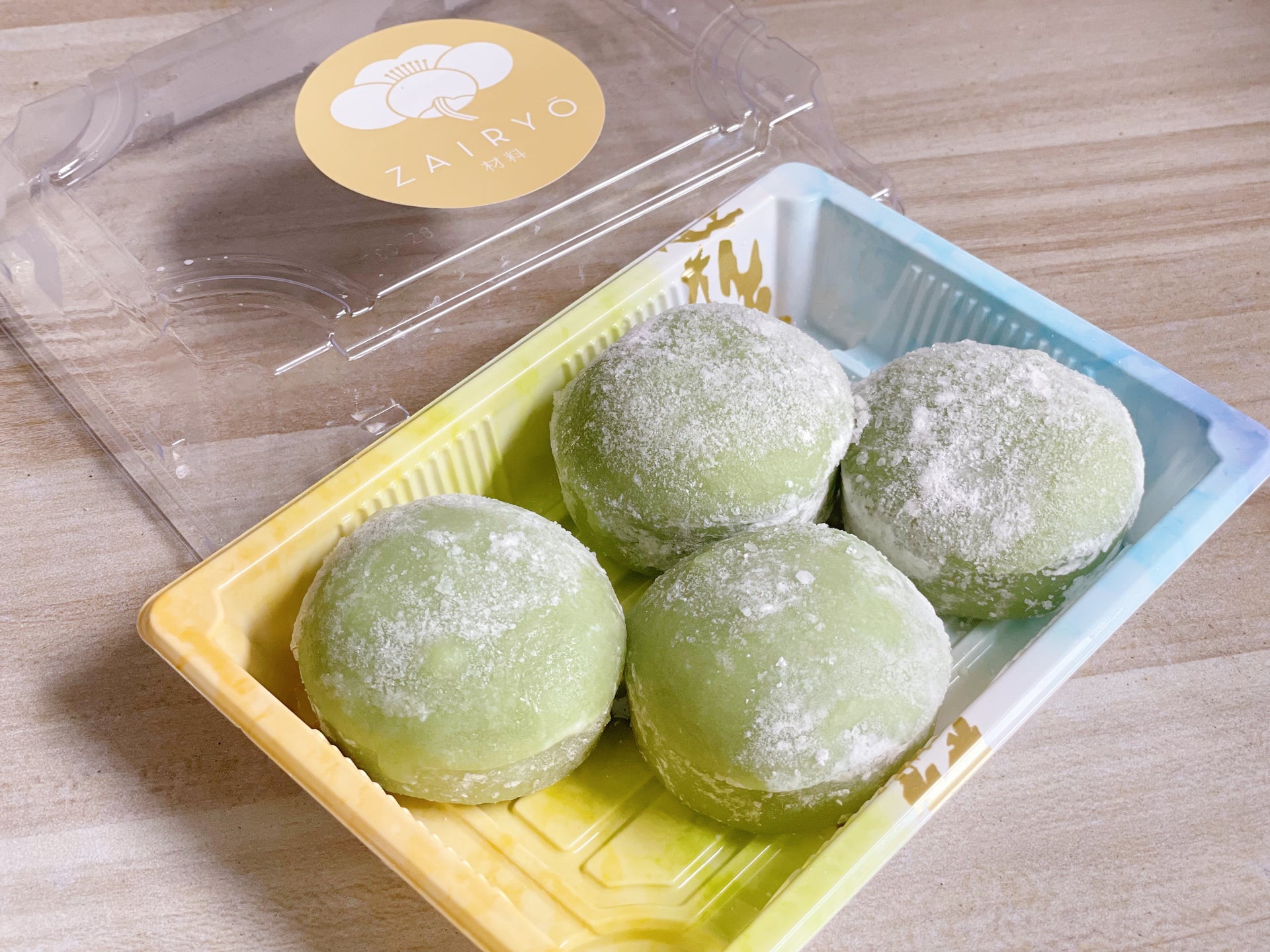 Matcha Daifuku 4PC 抹茶大福 – Zairyo