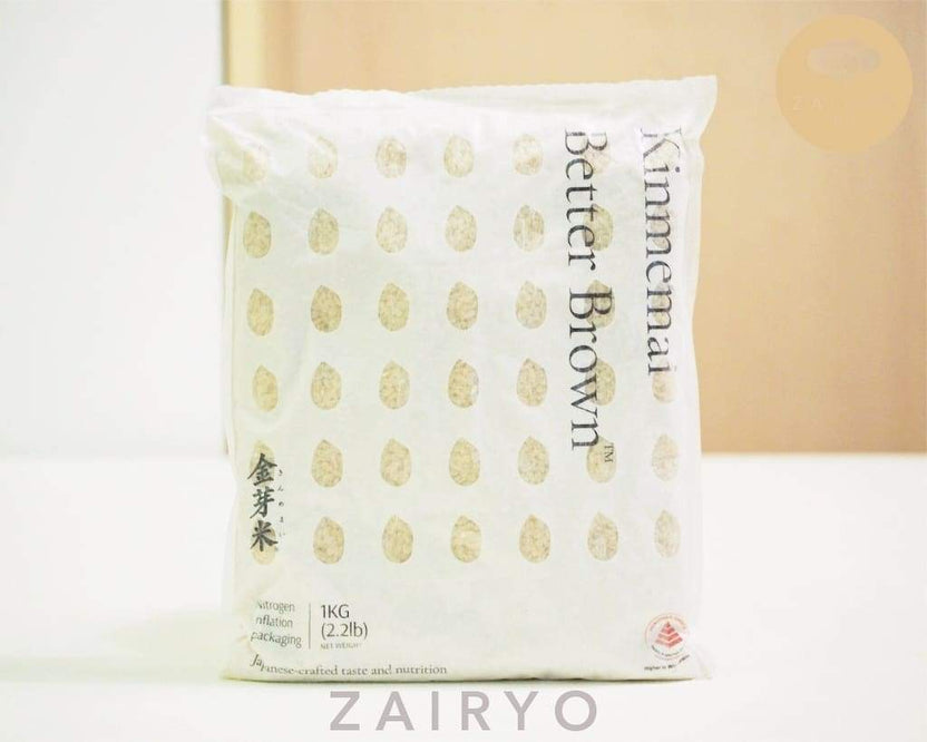 Kinmemai Better Brown Rice (Rinse Free) / 金芽米無洗米 – Zairyo